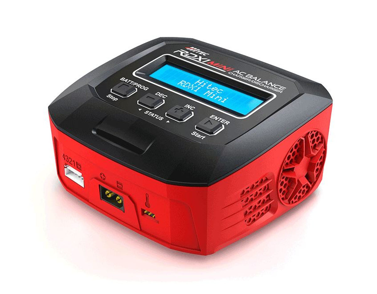 Hitec RDX1 Mini 65W 2-4S Digital Lipo Multi Charger – Mainland RC